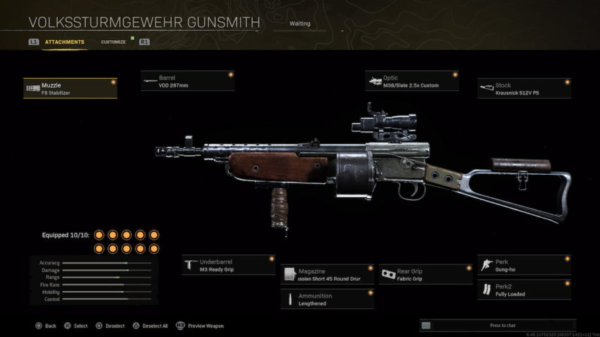 Best Volkssturmgewehr (Volk) loadout in Call of Duty: Vanguard and ...