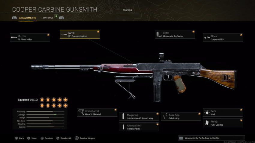 Best Cooper Carbine loadout in Call of Duty: Vanguard and Warzone ...