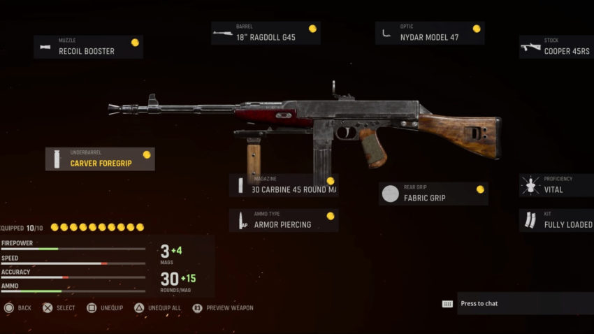 Best Cooper Carbine loadout in Call of Duty: Vanguard and Warzone ...