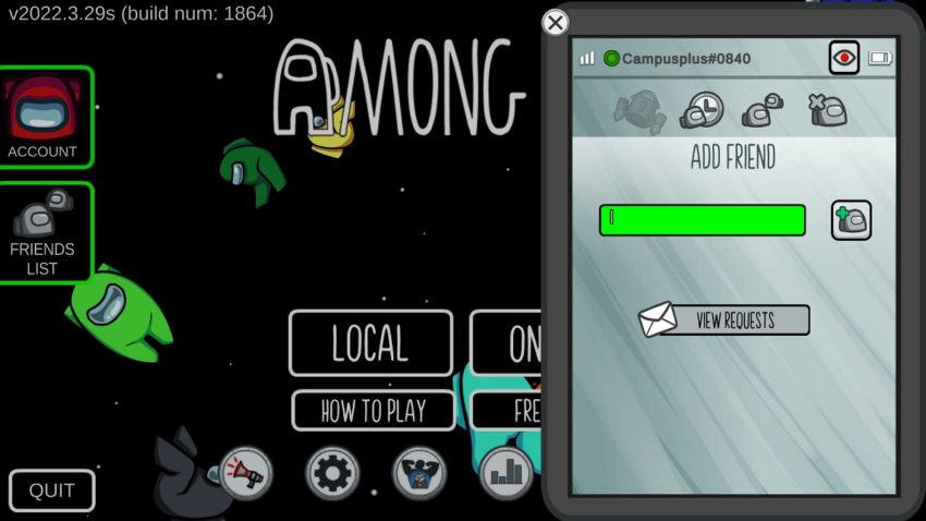 How to add a friend in Among Us - Gamepur