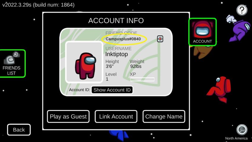 How to add a friend in Among Us - Gamepur
