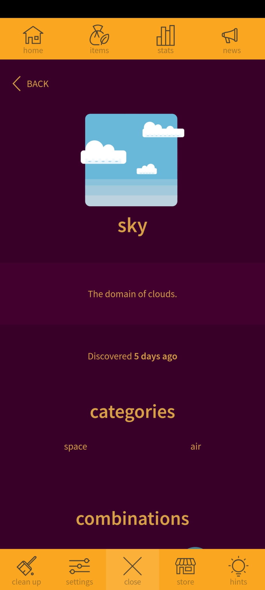 How to make sky in Little Alchemy 2 - Gamepur