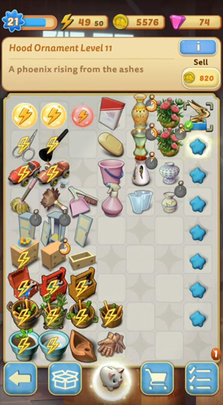 How to get the Hood Ornament in Merge Mansion - Gamepur