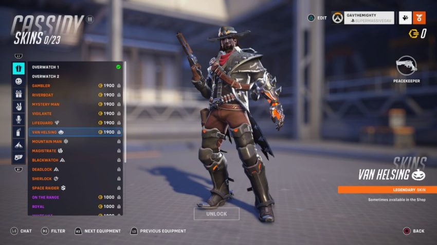 Every Legendary Cassidy Skin In Overwatch 2 Gamepur