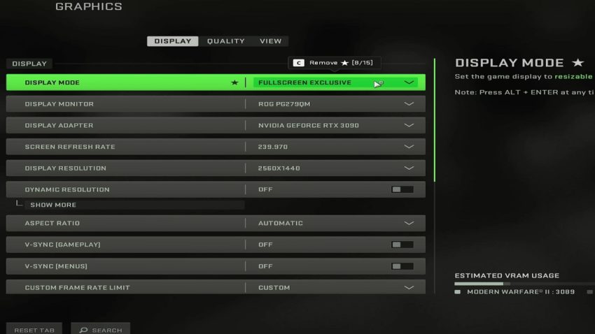 The Best Monitor Settings For Call Of Duty Modern Warfare 2 Gamepur