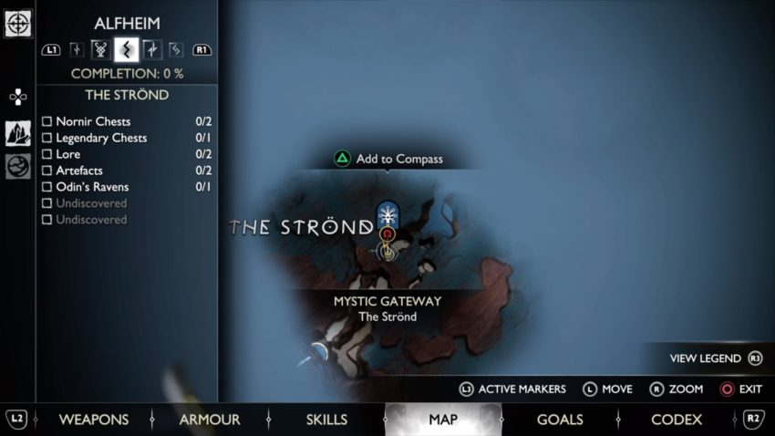 What are the undiscovered collectibles in The Strond in God of War ...
